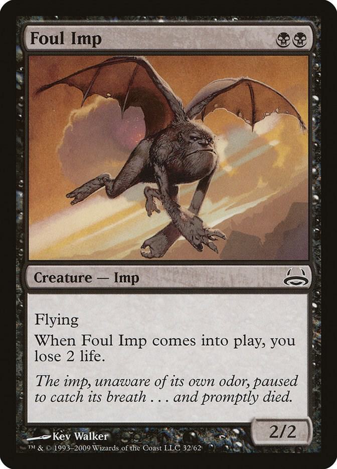 Foul Imp - Duel Decks: Divine vs. Demonic - Magic: The Gathering ...