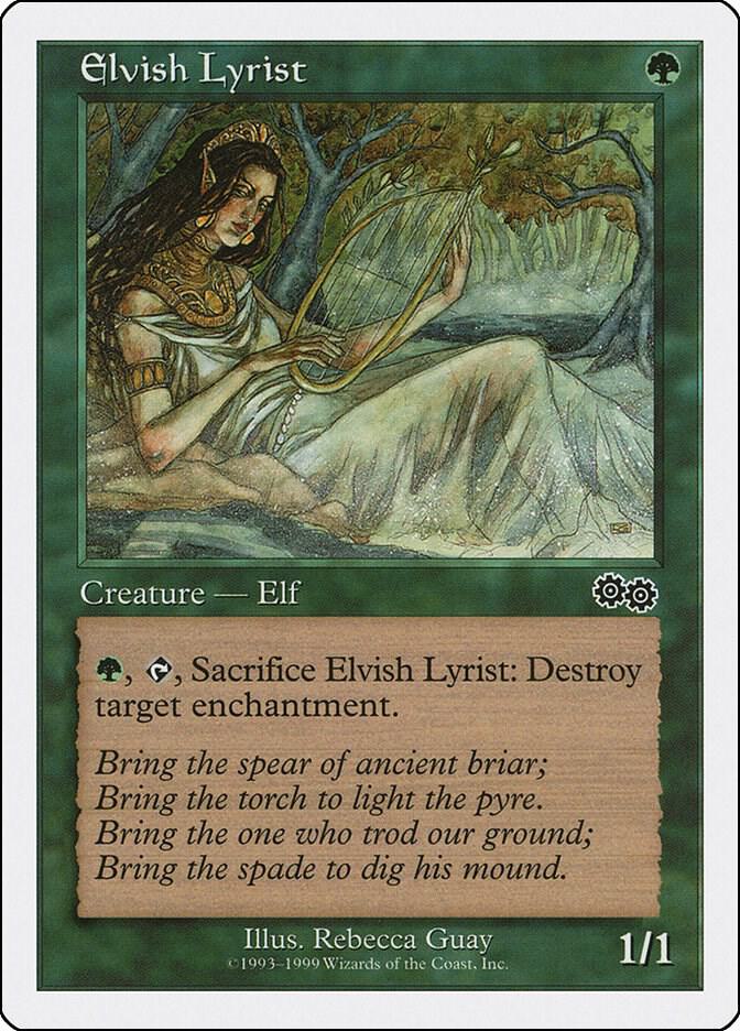 Elvish Lyrist - Battle Royale Box Set - Magic: The Gathering ...