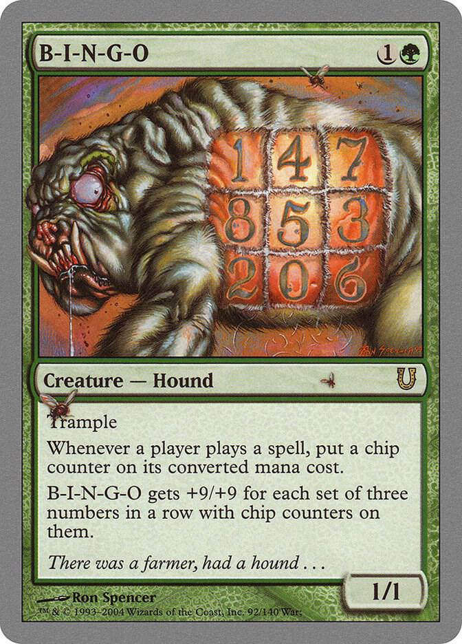 B-I-N-G-O - Unhinged - Magic: The Gathering - TCGplayer.com