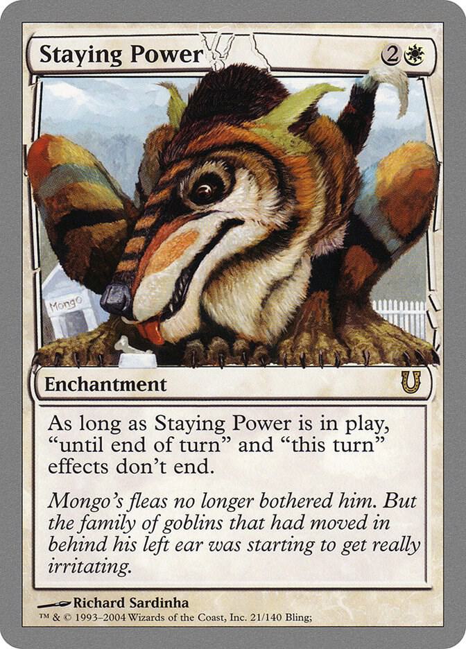Staying Power - Unhinged - Magic: The Gathering - TCGplayer.com