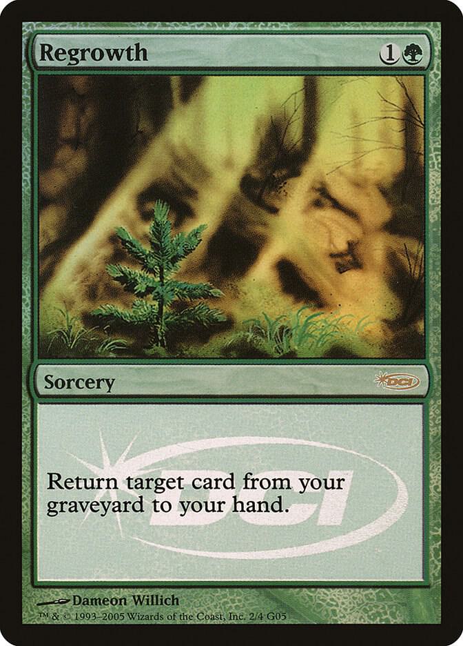 Regrowth - Judge Promos - Magic: The Gathering - TCGplayer.com
