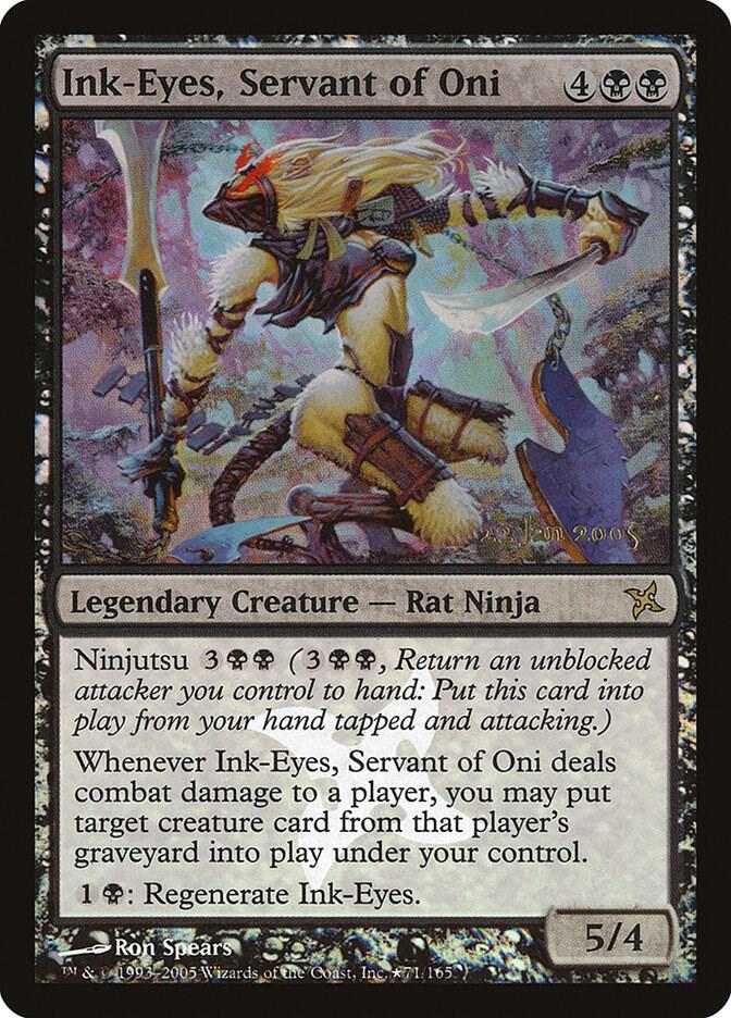 Ink-Eyes, Servant of Oni - Prerelease Cards - Magic: The Gathering ...