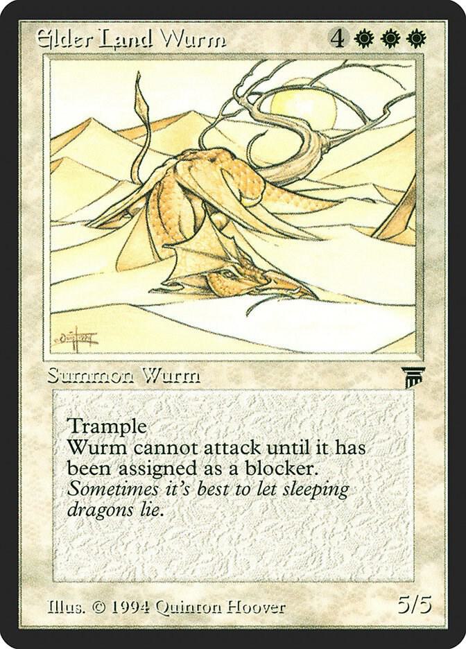 Elder Land Wurm - Legends - Magic: The Gathering - TCGplayer.com