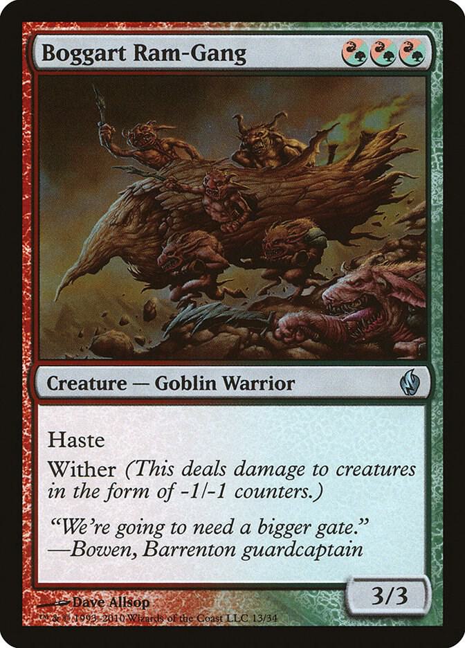 Boggart Ram-Gang - Premium Deck Series: Fire and Lightning - Magic: The ...