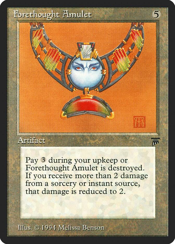 Forethought Amulet - Legends - Magic: The Gathering - TCGplayer.com
