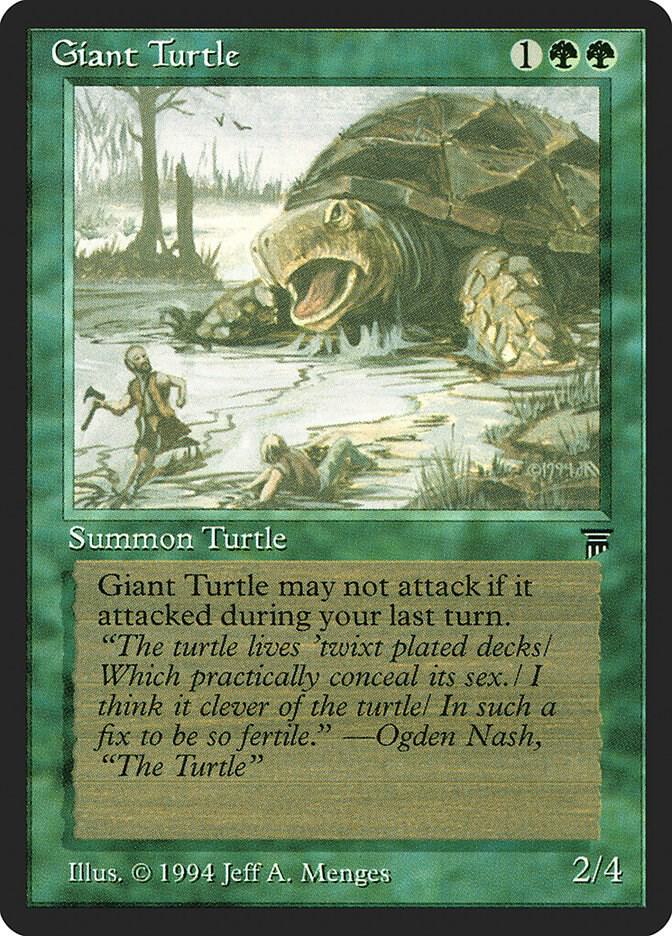 Giant Turtle - Legends - Magic: The Gathering - TCGplayer.com