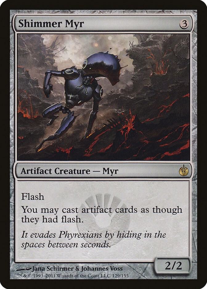 Shimmer Myr - Mirrodin Besieged - Magic: The Gathering - TCGplayer.com