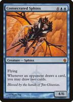 Consecrated Sphinx - Mirrodin Besieged - Magic: The Gathering ...