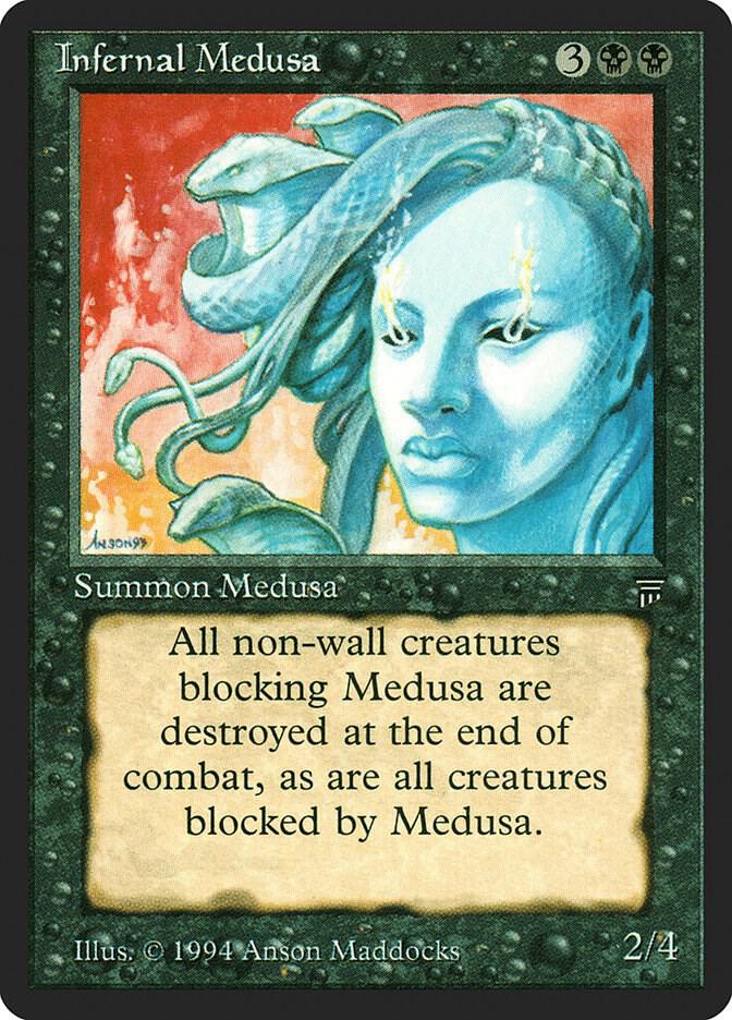 Infernal Medusa - Legends - Magic: The Gathering - TCGplayer.com