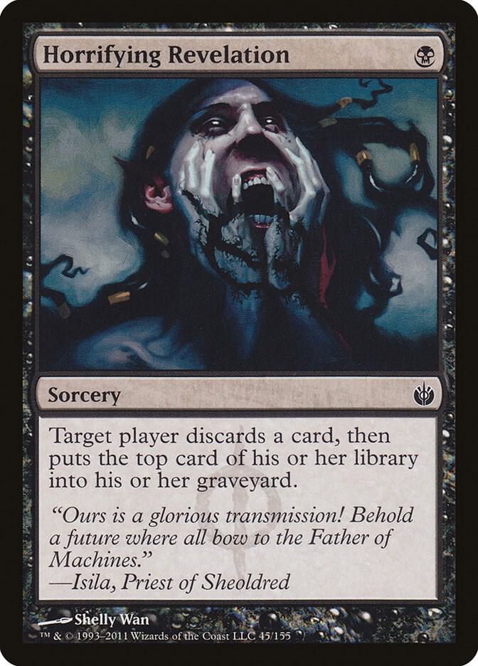 Horrifying Revelation - Mirrodin Besieged - Magic: The Gathering ...