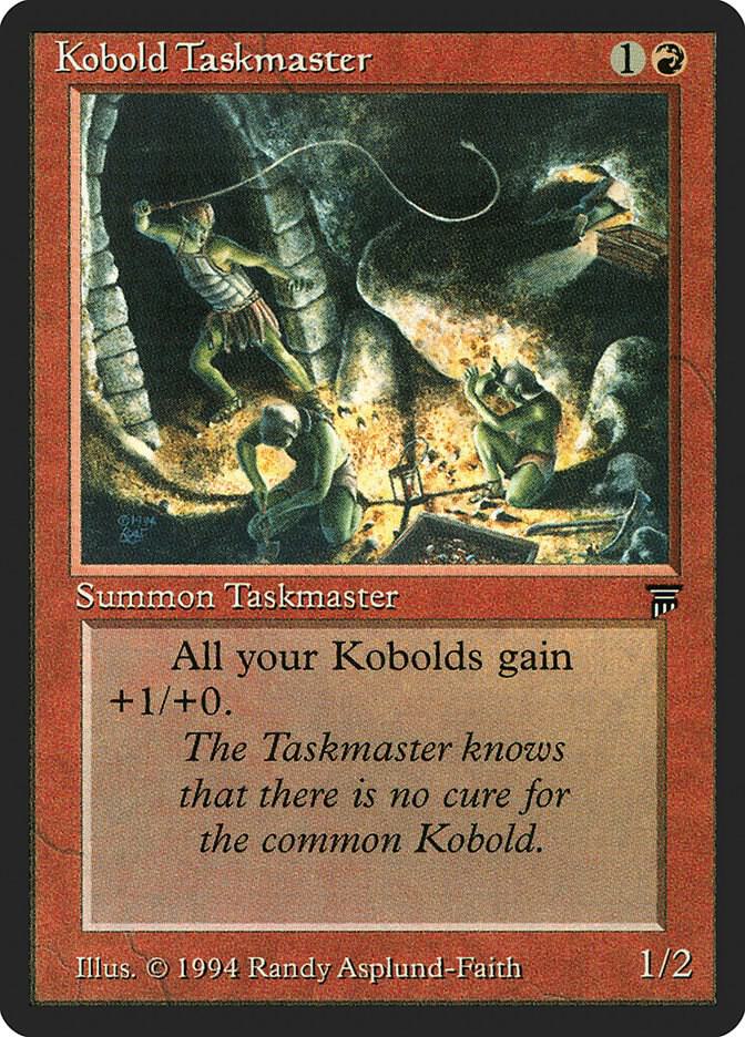 Kobold Taskmaster - Legends - Magic: The Gathering - TCGplayer.com
