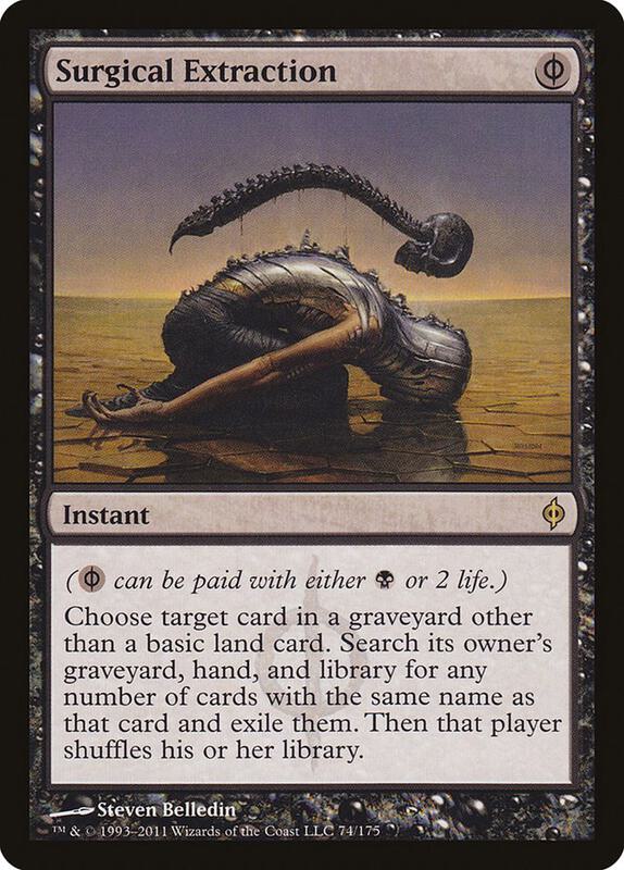 Surgical Extraction - New Phyrexia - Magic: The Gathering - TCGplayer.com