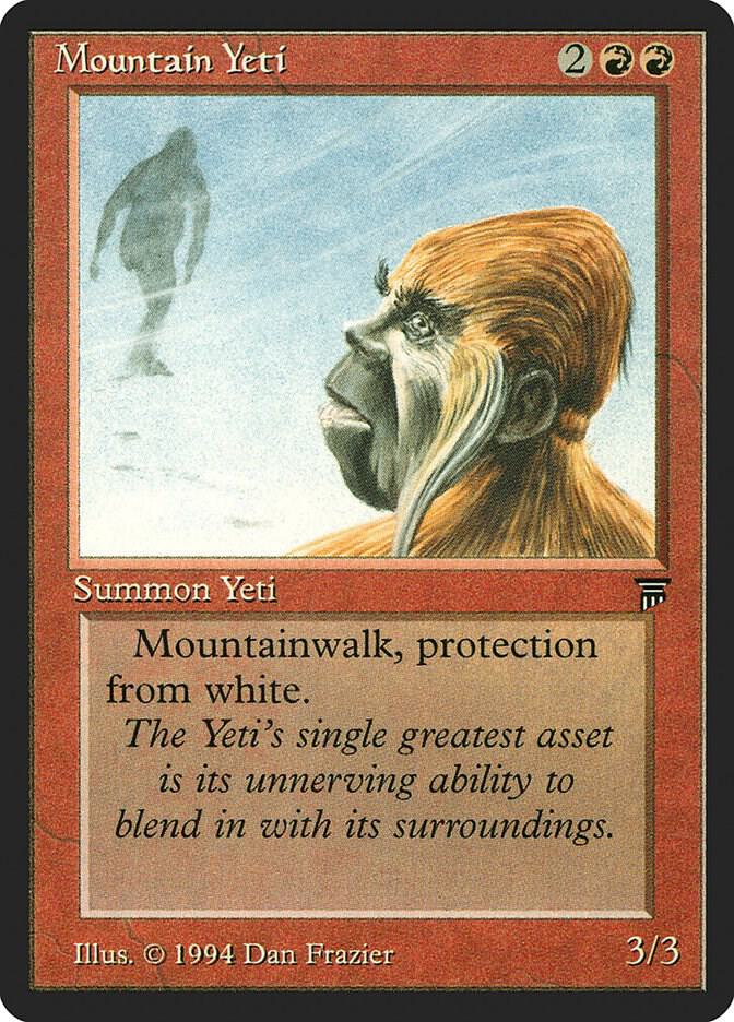 Mountain Yeti - Legends - Magic: The Gathering - TCGplayer.com