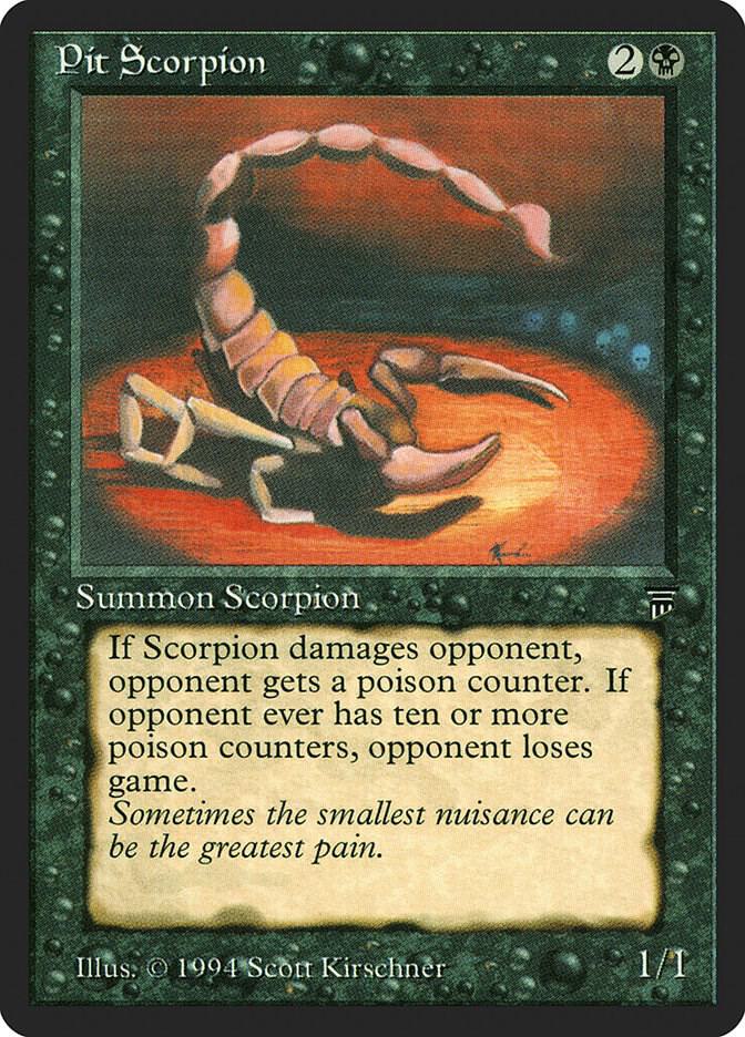 Pit Scorpion - Legends - Magic: The Gathering - TCGplayer.com