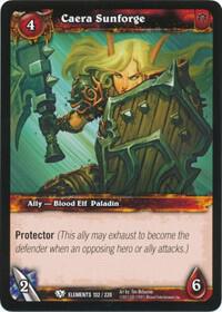 Caera Sunforge - War of the Elements - WoW - TCGplayer.com