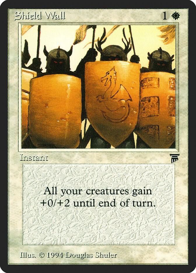 Shield Wall - Legends - Magic: The Gathering - TCGplayer.com