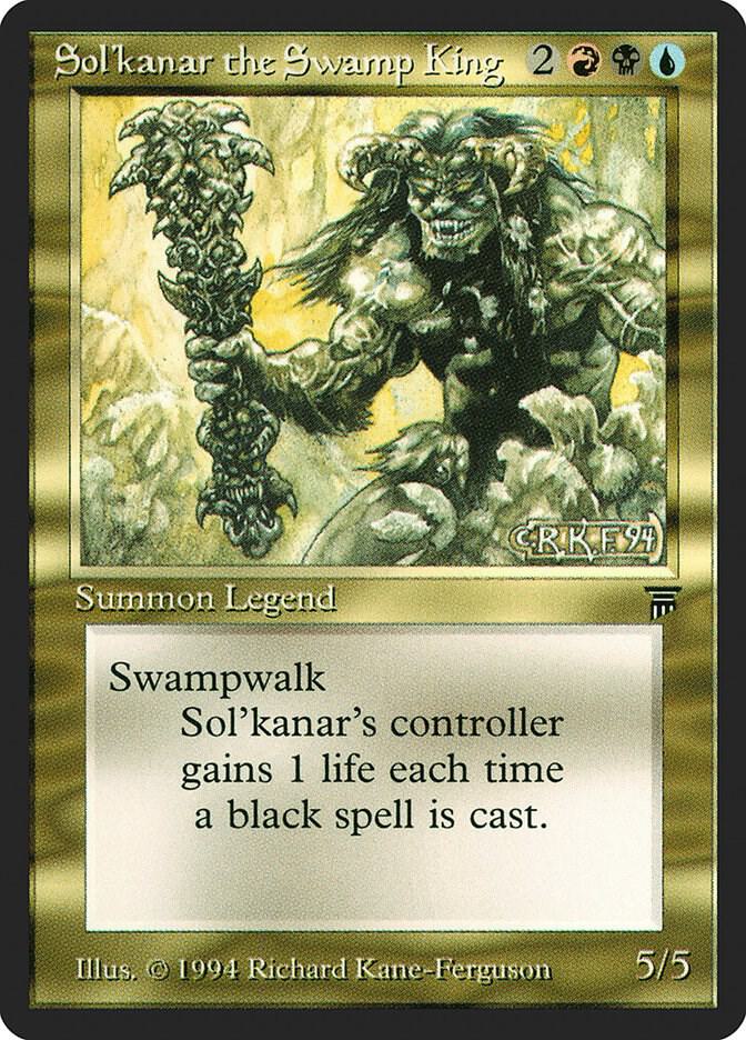 Sol'kanar the Swamp King - Legends - Magic: The Gathering - TCGplayer.com