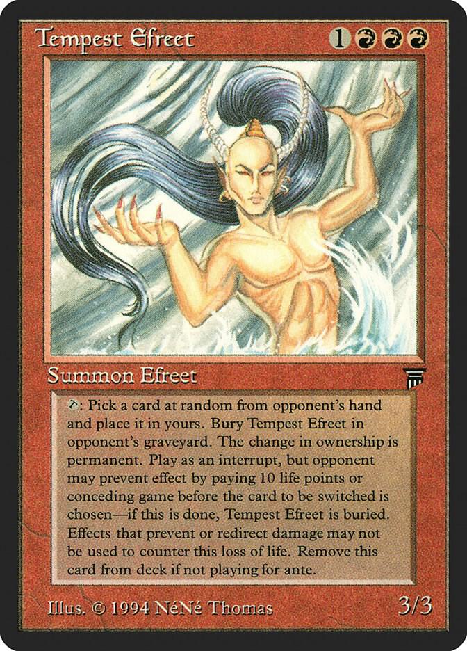 Tempest Efreet - Legends - Magic: The Gathering - TCGplayer.com