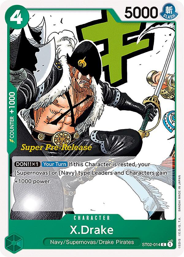 X.Drake - Super Pre-Release Starter Deck 2: Worst Generation - One Piece Card Game - TCGplayer.com