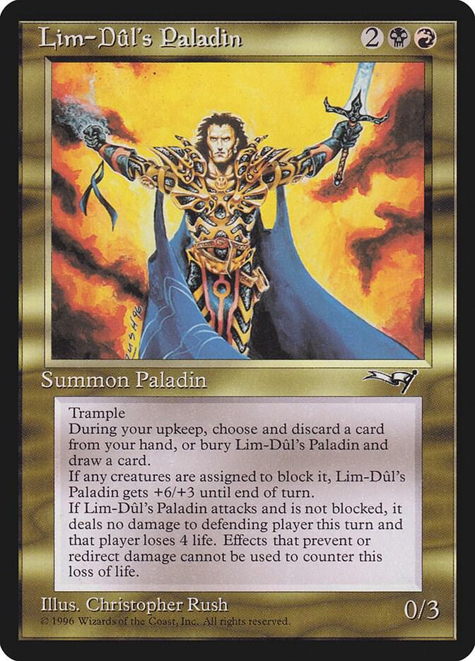 Lim-Dul's Paladin - Alliances - Magic: The Gathering - TCGplayer.com