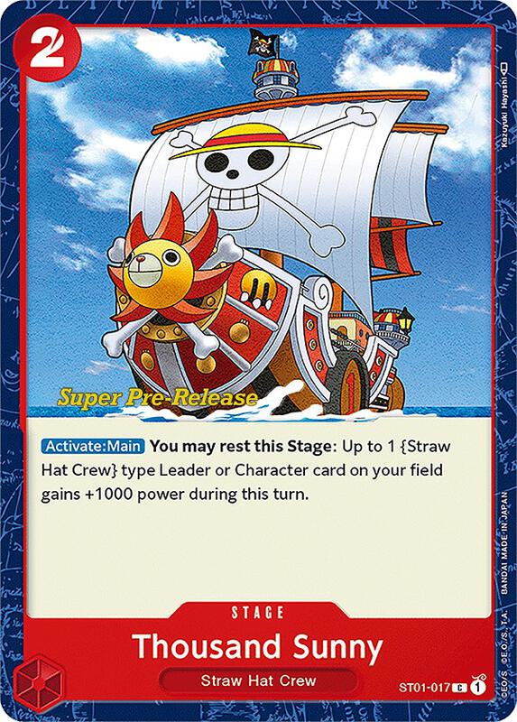 Diable Jambe - Super Pre-Release Starter Deck 1: Straw Hat Crew - One Piece Card Game