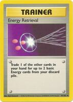 Energy Retrieval - Base Set - Pokemon - TCGplayer.com