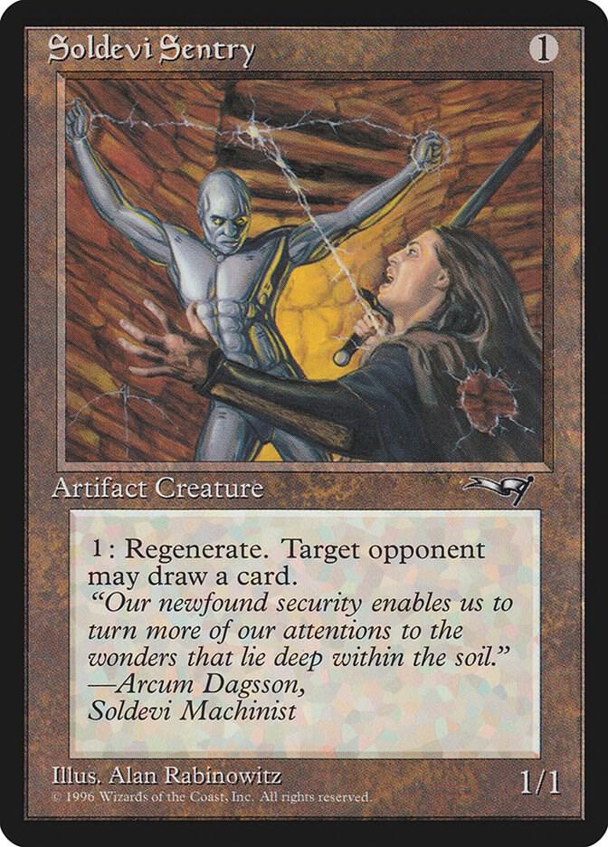 Soldevi Sentry - Alliances - Magic: The Gathering - TCGplayer.com
