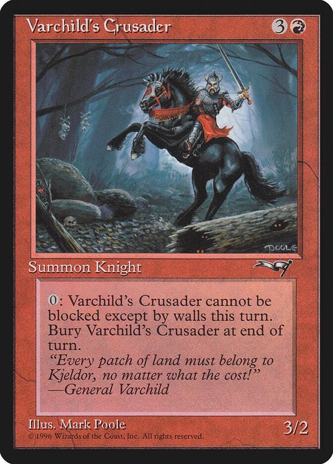 Varchild's Crusader - Alliances - Magic: The Gathering - TCGplayer.com