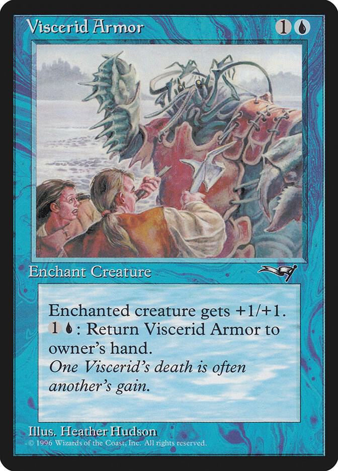 Viscerid Armor - Alliances - Magic: The Gathering - TCGplayer.com