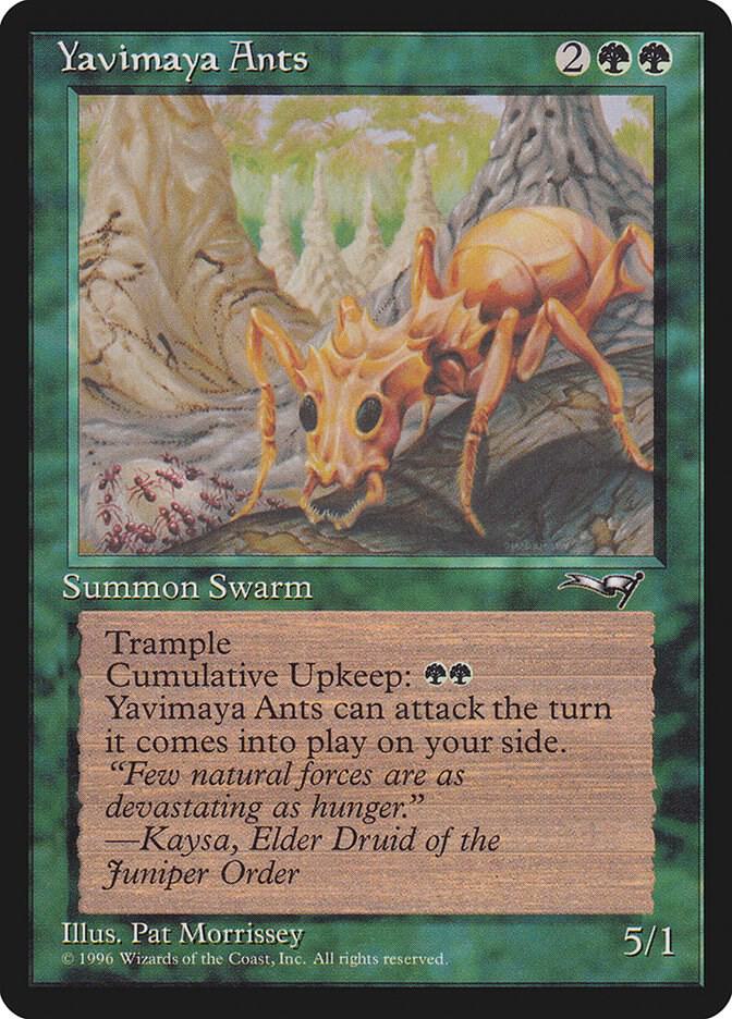 Yavimaya Ants - Alliances - Magic: The Gathering - TCGplayer.com
