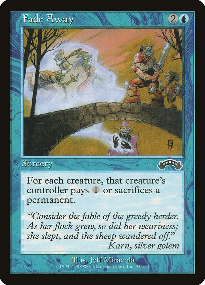 Fade Away - Exodus - Magic: The Gathering - TCGplayer.com