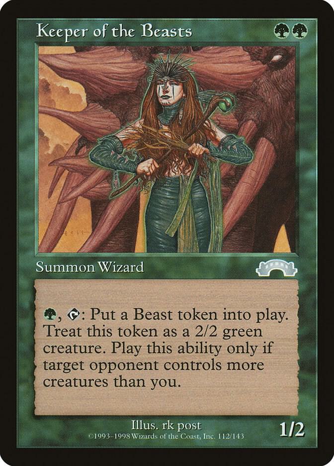 Keeper of the Mind - Exodus - Magic: The Gathering