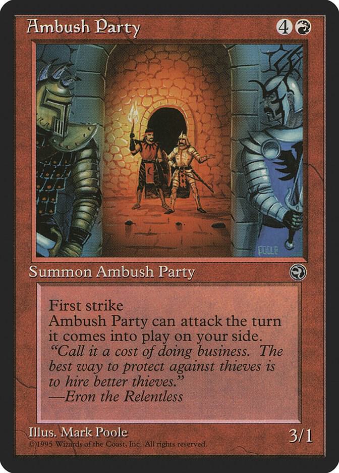 Ambush Party - Homelands - Magic: The Gathering - TCGplayer.com