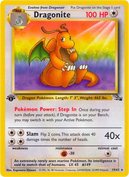 Dragonite (19) - Fossil - Pokemon - TCGplayer.com
