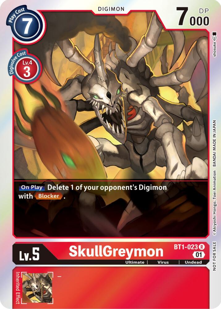 SkullGreymon (ST-11 Special Entry Pack) - Release Special Booster 1.0 ...