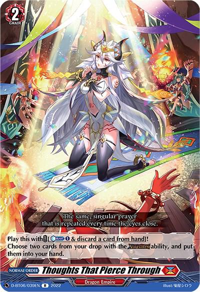 Thoughts That Pierce Through - D-BT06: Blazing Dragon Reborn ...
