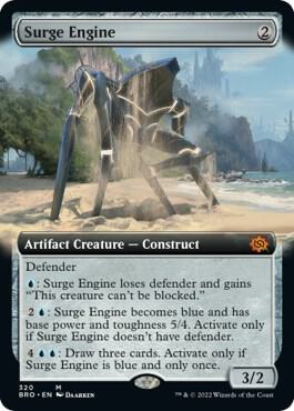 Surge Engine (Extended Art) - The Brothers' War - Magic: The Gathering ...