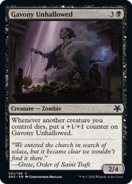 Gavony Unhallowed - Magic Game Night: Free-For-All - Magic: The ...
