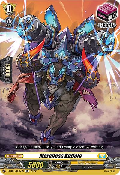 Merciless Buffalo - D-BT06: Blazing Dragon Reborn - Cardfight Vanguard ...