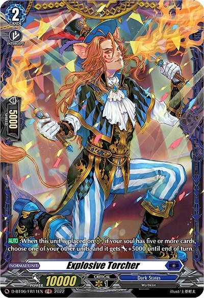 Explosive Torcher (FR) - D-BT06: Blazing Dragon Reborn - Cardfight Vanguard - TCGplayer.com