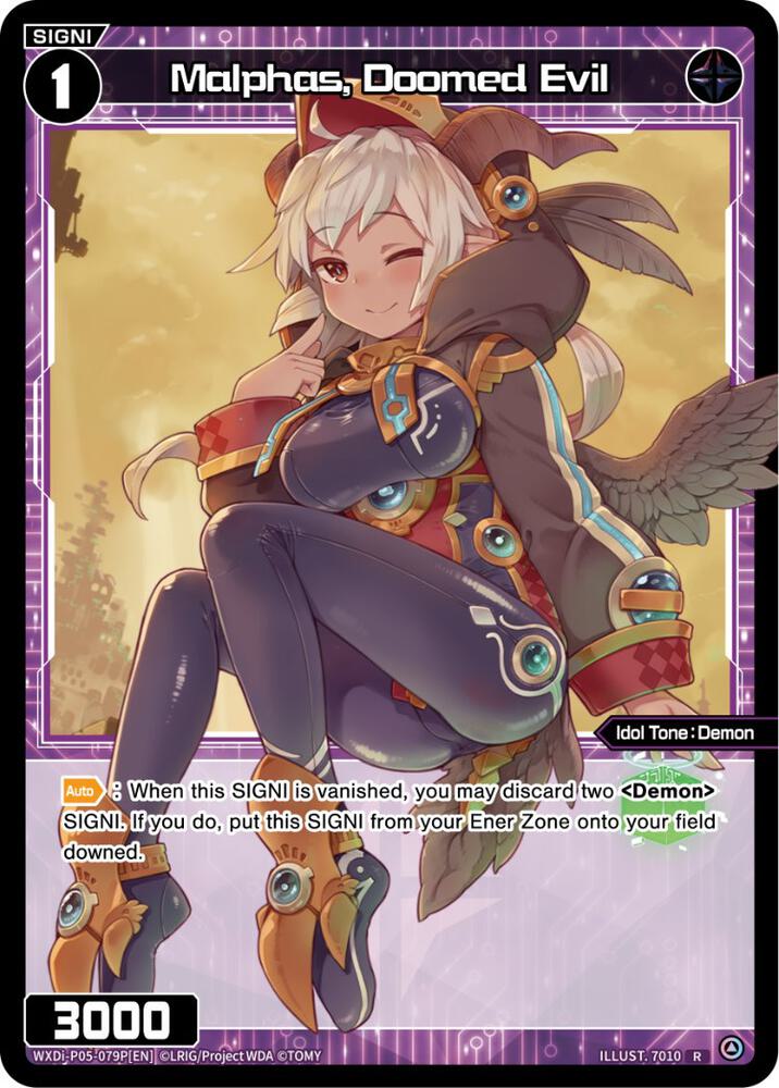 Malphas, Doomed Evil (Parallel Foil) - Curiosity Diva - WIXOSS - TCGplayer.com