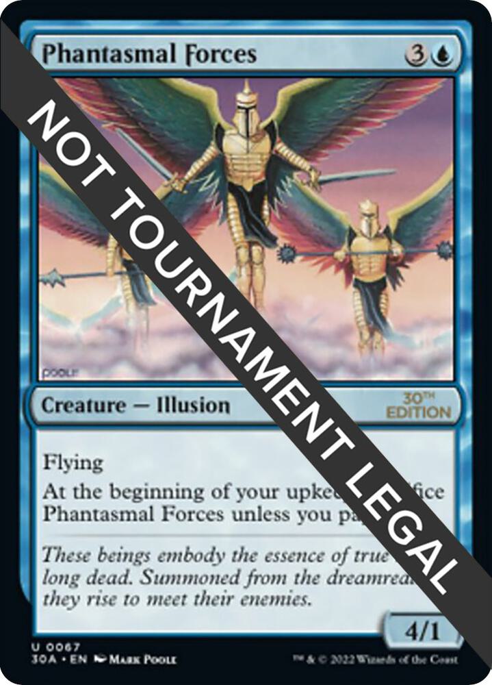Phantasmal Forces - 30th Anniversary Edition - Magic: The Gathering ...