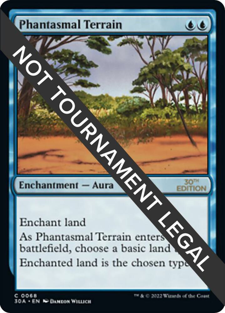 Phantasmal Terrain - 30th Anniversary Edition - Magic: The Gathering ...
