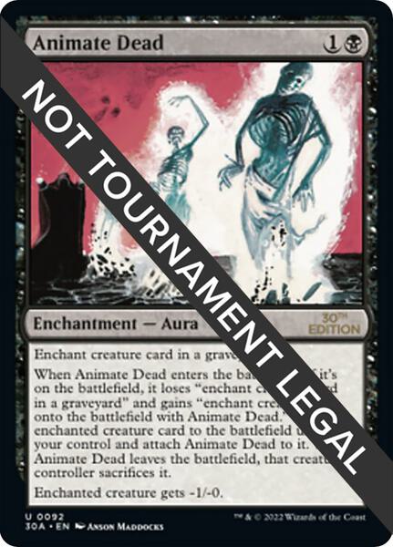 Animate Dead - 30th Anniversary Edition - Magic: The Gathering ...