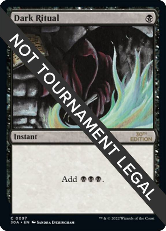 Dark Ritual - 30th Anniversary Edition - Magic: The Gathering ...