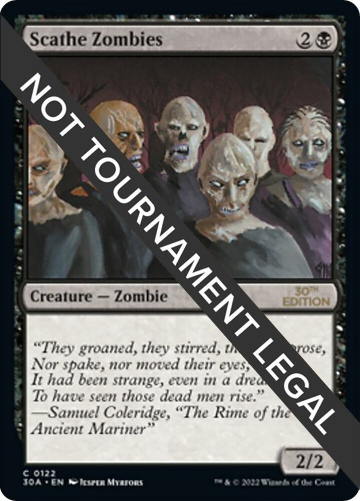 Scathe Zombies - 30th Anniversary Edition - Magic: The Gathering ...