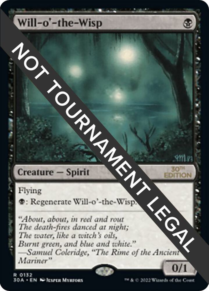 Will-o'-the-Wisp - 30th Anniversary Edition - Magic: The Gathering ...