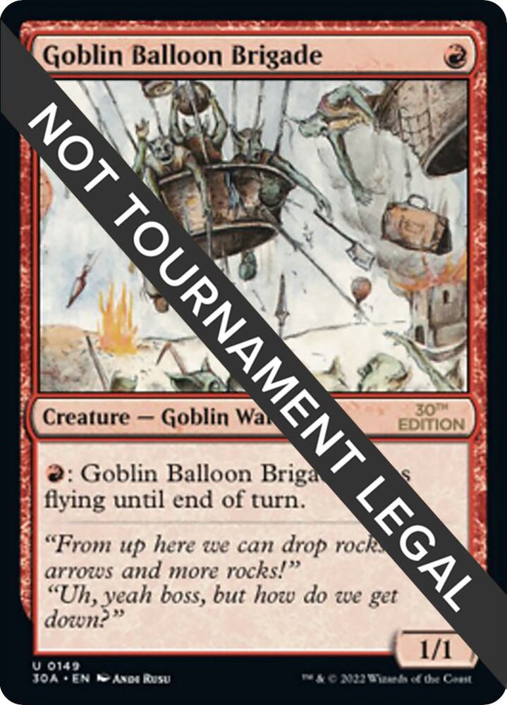 Goblin Balloon Brigade - 30th Anniversary Edition - Magic: The ...