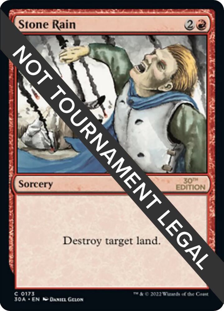 Stone Rain - 30th Anniversary Edition - Magic: The Gathering ...