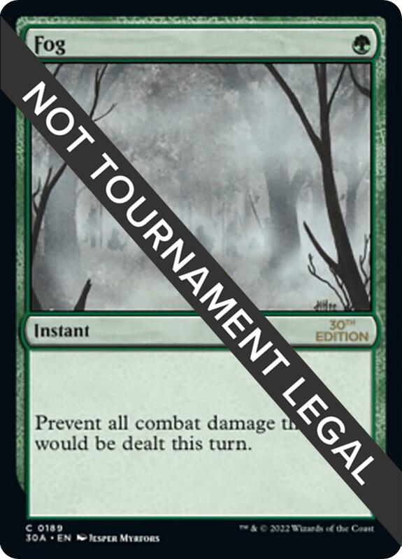 Fog - 30th Anniversary Edition - Magic: The Gathering - TCGplayer.com